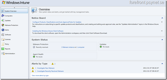 Windows Intune | IT-Säkerhetsguiden