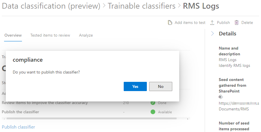 Trainable classifier | IT-Säkerhetsguiden