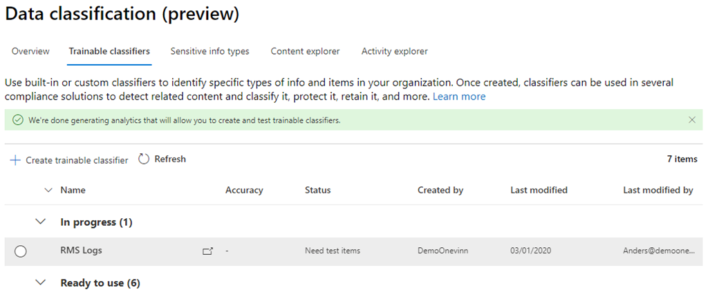 Trainable classifier | IT-Säkerhetsguiden