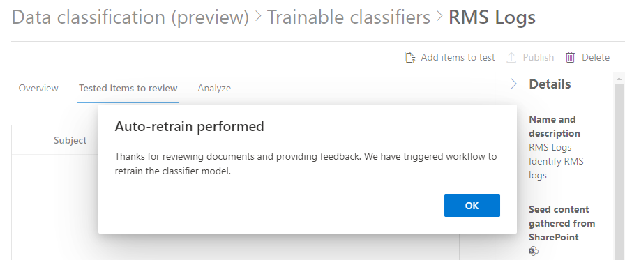 Trainable classifier | IT-Säkerhetsguiden